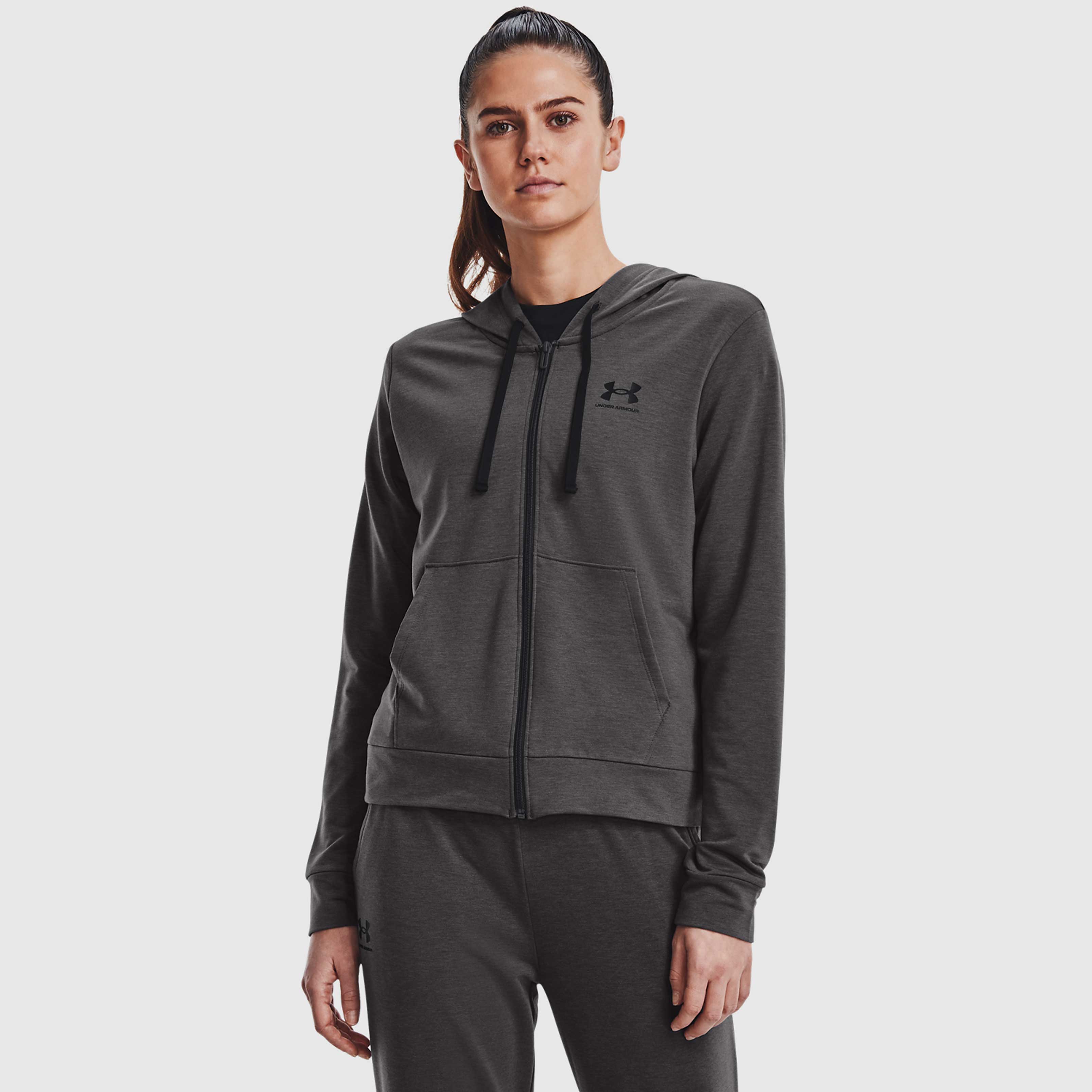 Under Armour UA RIVAL TERRY FZ HOODIE | Dropin - spletna trgovina z bogato ponudbo Under Armour ...