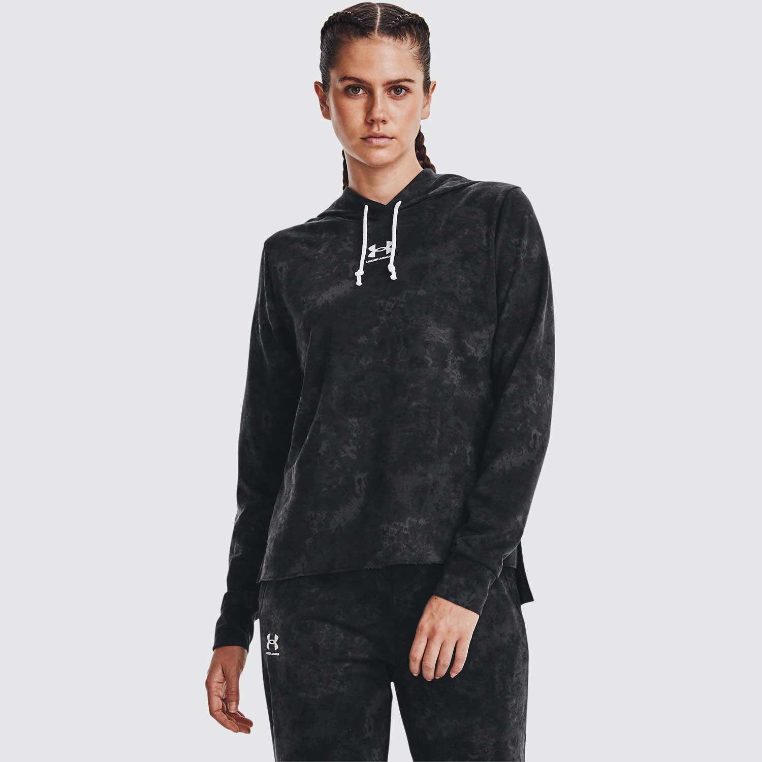 Under Armour UA RIVAL TERRY PRINT HOODIE | Dropin - spletna trgovina z bogato ponudbo Under ...