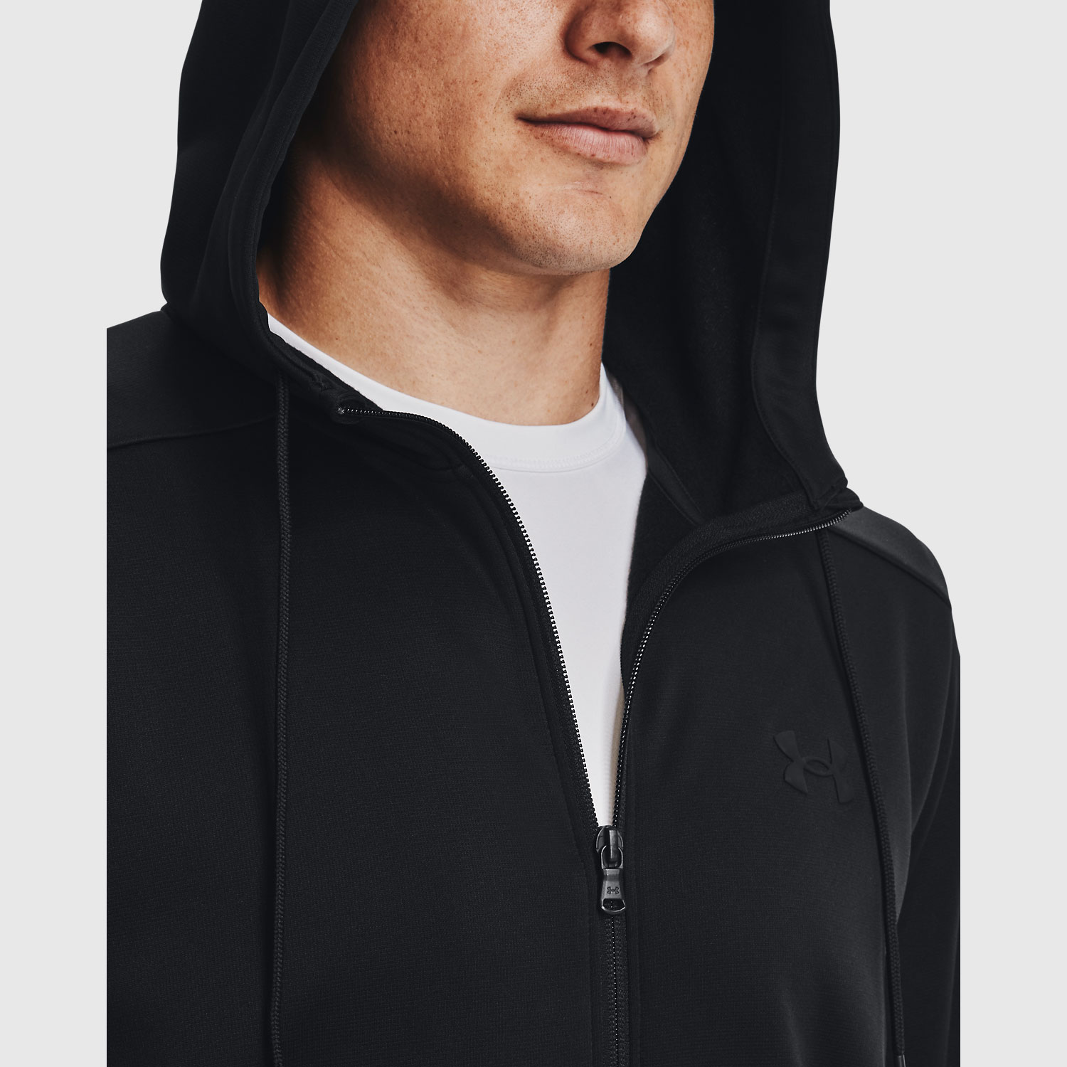 Under Armour UA ARMOUR FLEECE FZ HOODIE | Dropin - spletna trgovina z bogato ponudbo Under ...