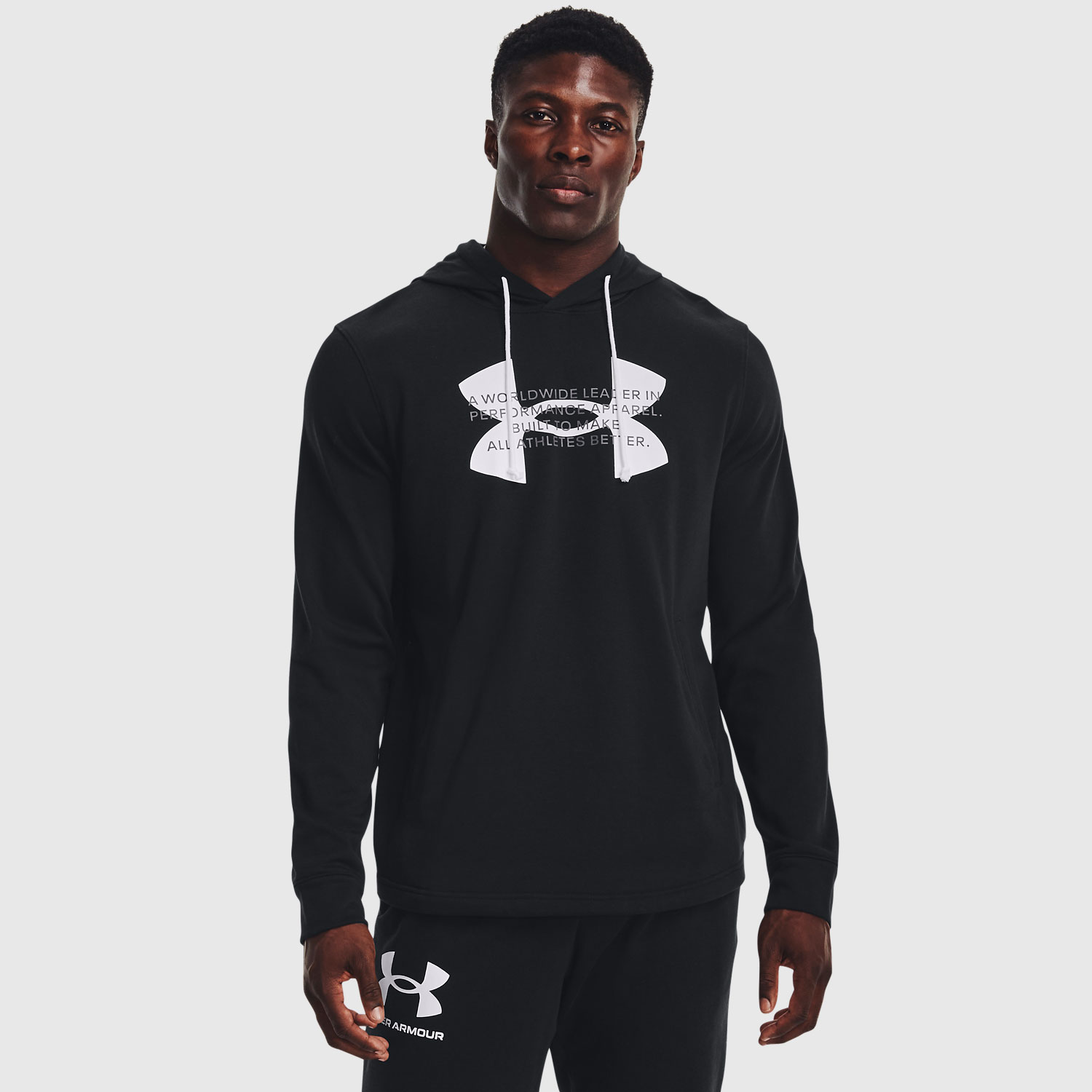 Under Armour UA RIVAL TERRY LOGO HOODIE | Dropin - spletna trgovina z bogato ponudbo Under ...
