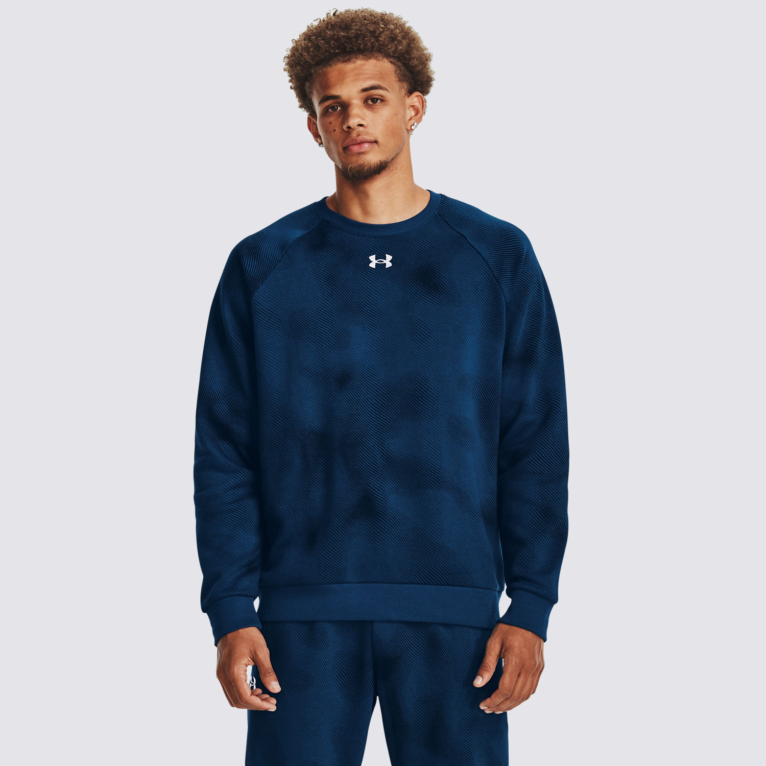 Under Armour UA Rival Fleece Printed Crew | Dropin.hr sportska web trgovina