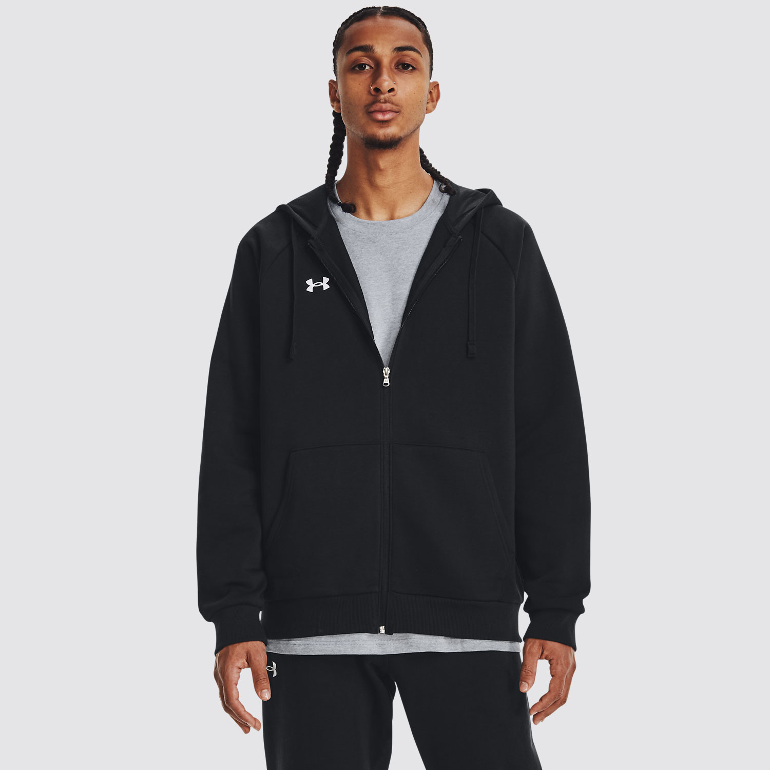 Under Armour UA RIVAL FLEECE FZ HOODIE | Dropin - spletna trgovina z bogato ponudbo Under Armour ...